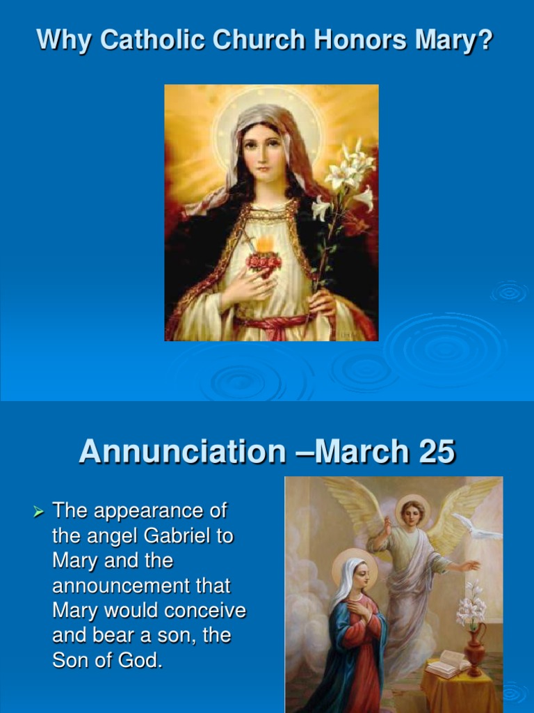 Understanding Mary's Role in Catholicism | PDF | Rosary | Mary, Mother ...