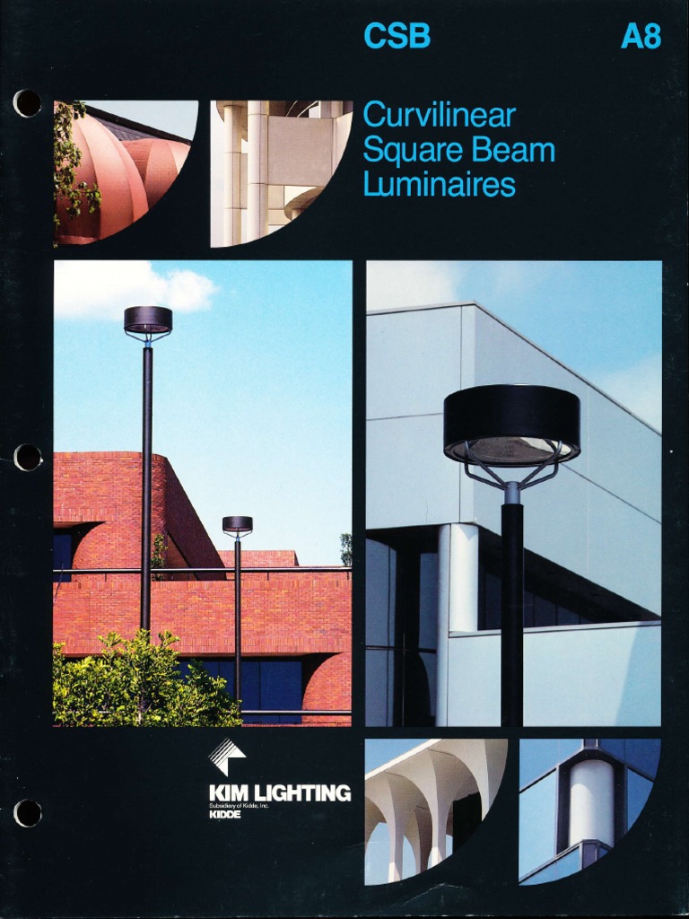 Kim Lighting CSB Curvilinear Square Beam Brochure 1987 | PDF ...