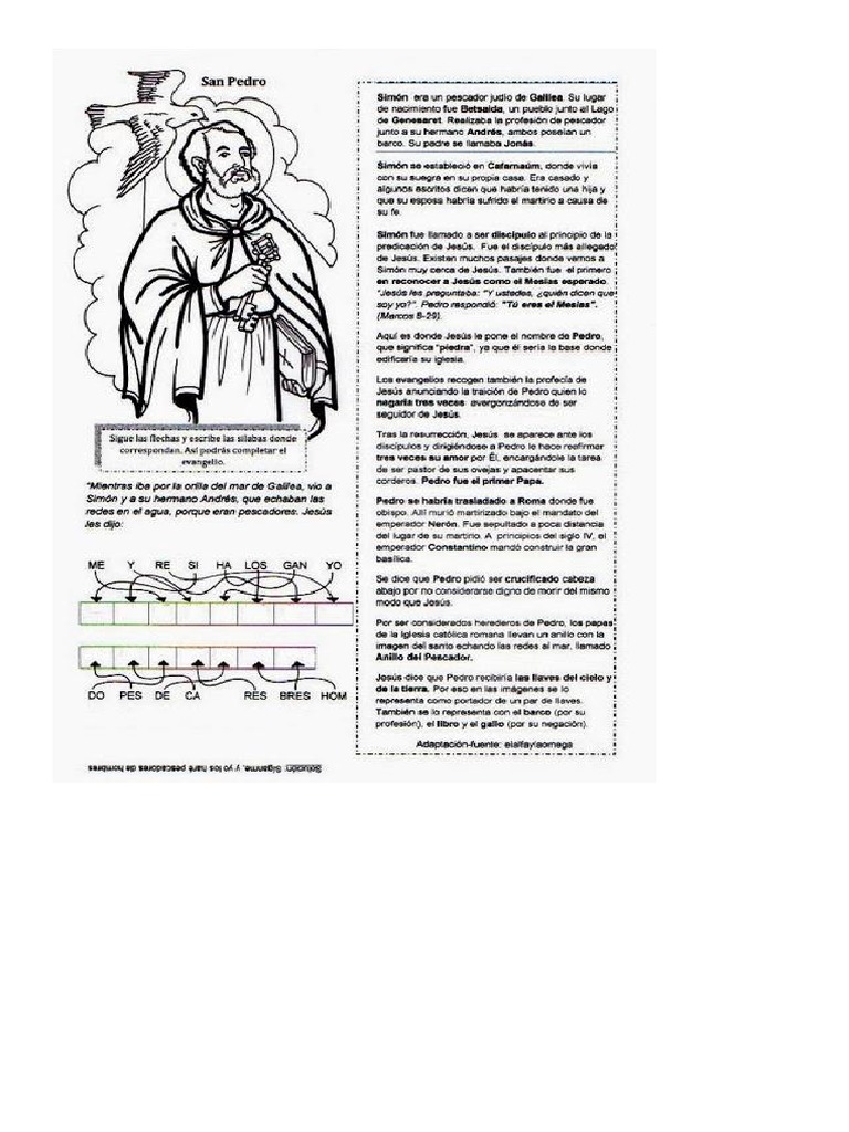 Biografia San Pedro | Saint Peter | Canonical Gospels Biografia San Pedro | Saint Peter | Canonical Gospels