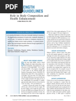 ACSM Body Composition | PDF | Body Shape | Determinants Of Health