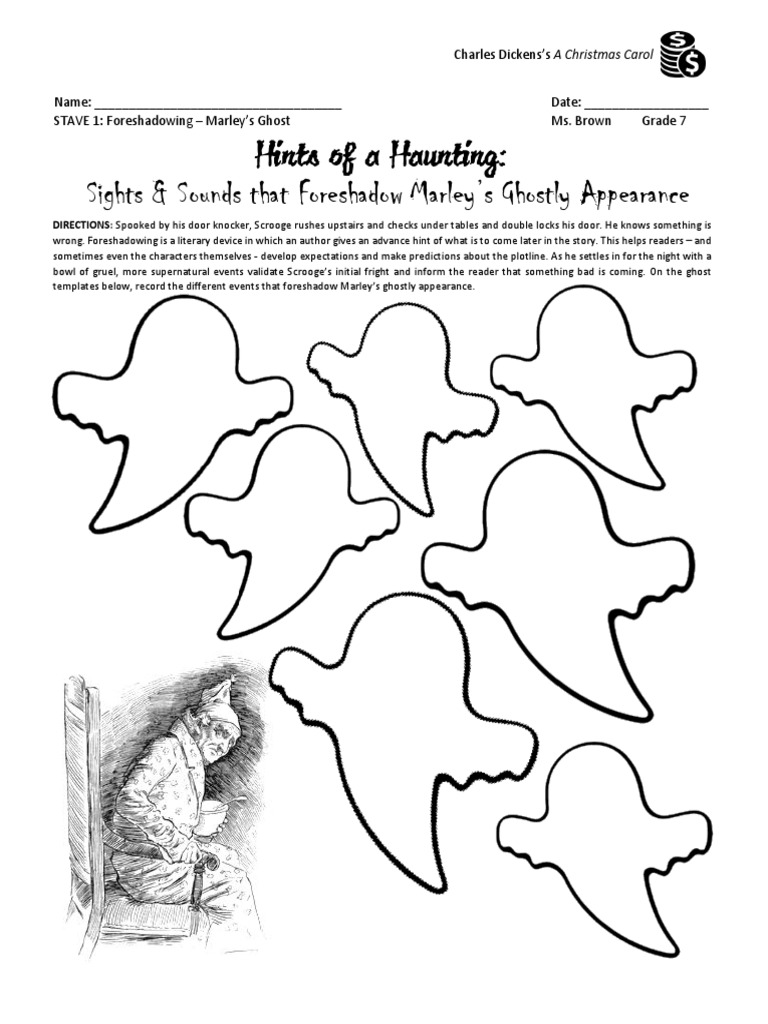 Christmas Carol - Stave 1 - Foreshadowing - Supernatural Clues Before ...