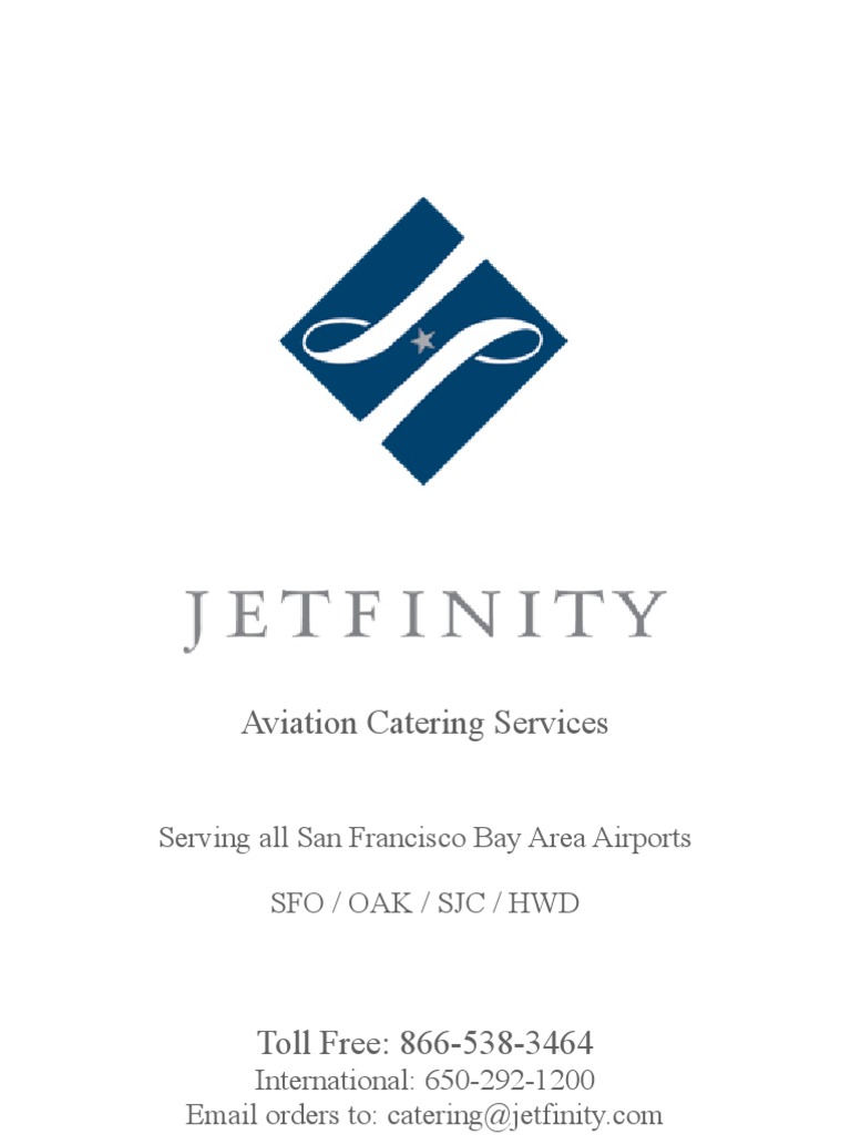 JETFINITY In-Flight Catering Menu | PDF | Salad | Cooking