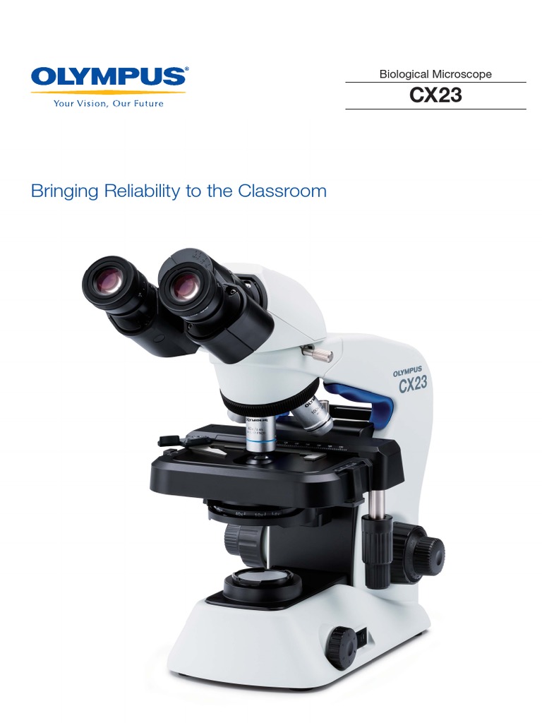 CX23 | PDF | Microscope | Optics