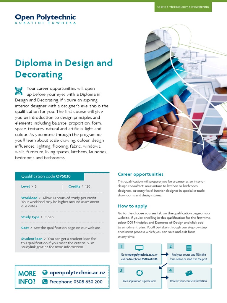 Diploma in Design and Decorating | PDF | Business