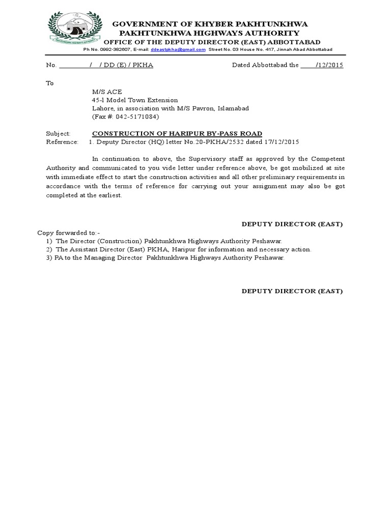 letter to consultants for mobilization at site.docx