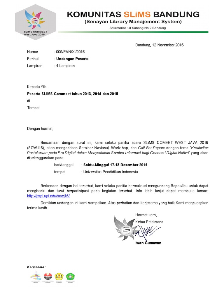 50+ Contoh Undangan Acara Workshop Gratis Terbaik - Contoh Undangan