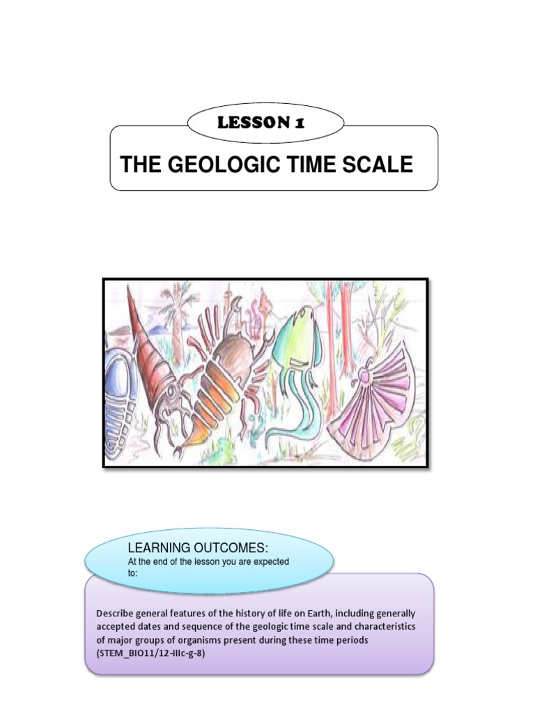 Lesson 1 Geologic Time Scale | PDF | Geologic Time Scale | Geology