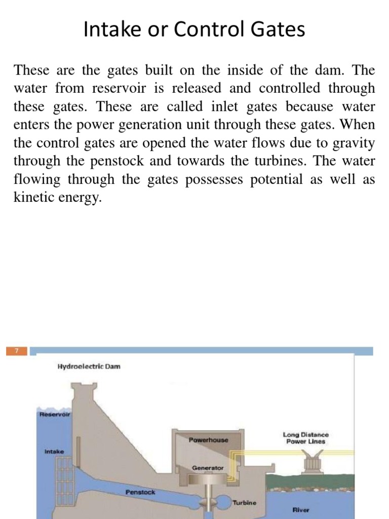 Intakes | PDF | Dam | Hydroelectricity
