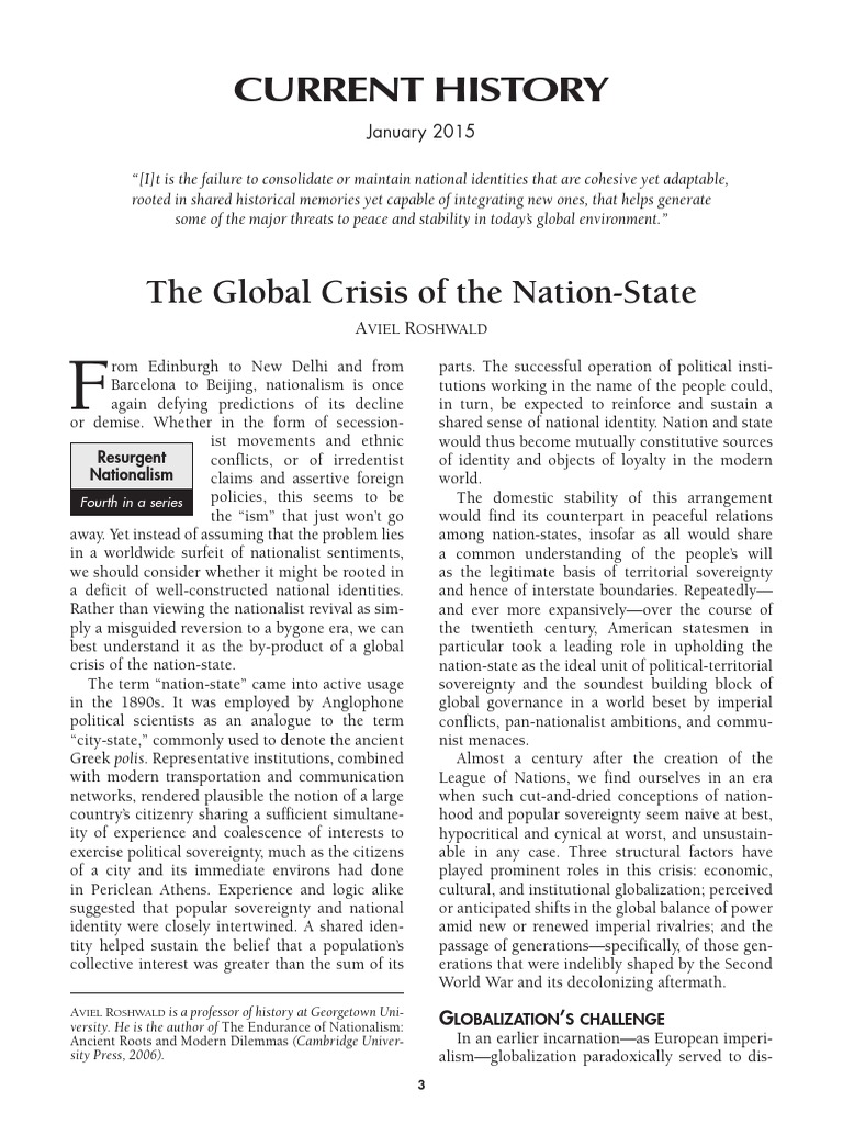 History of Nations | PDF | Nationalism | Nation State