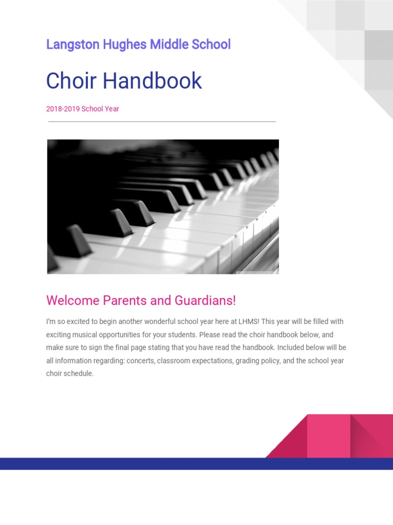 Choir Handbook 410 | PDF | Pedagogy | Teaching