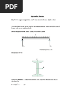 Spreader Bar Calculation PDF | PDF | Beam (Structure) | Bending