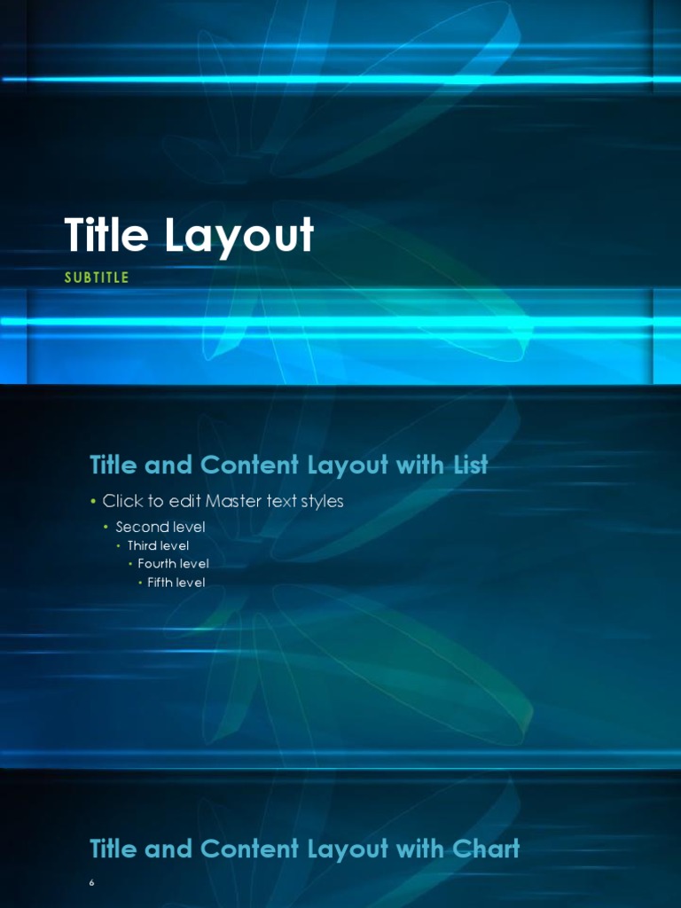 Effective Document Structuring: Demonstrating Title Layouts with ...