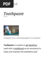 Toothpaste Abrasiveness RDA Chart | PDF | Mouth | Dentistry