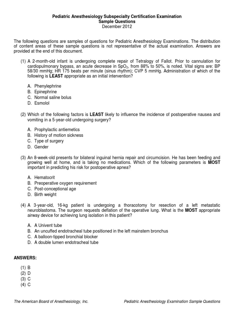 Pa Sample Questions | PDF