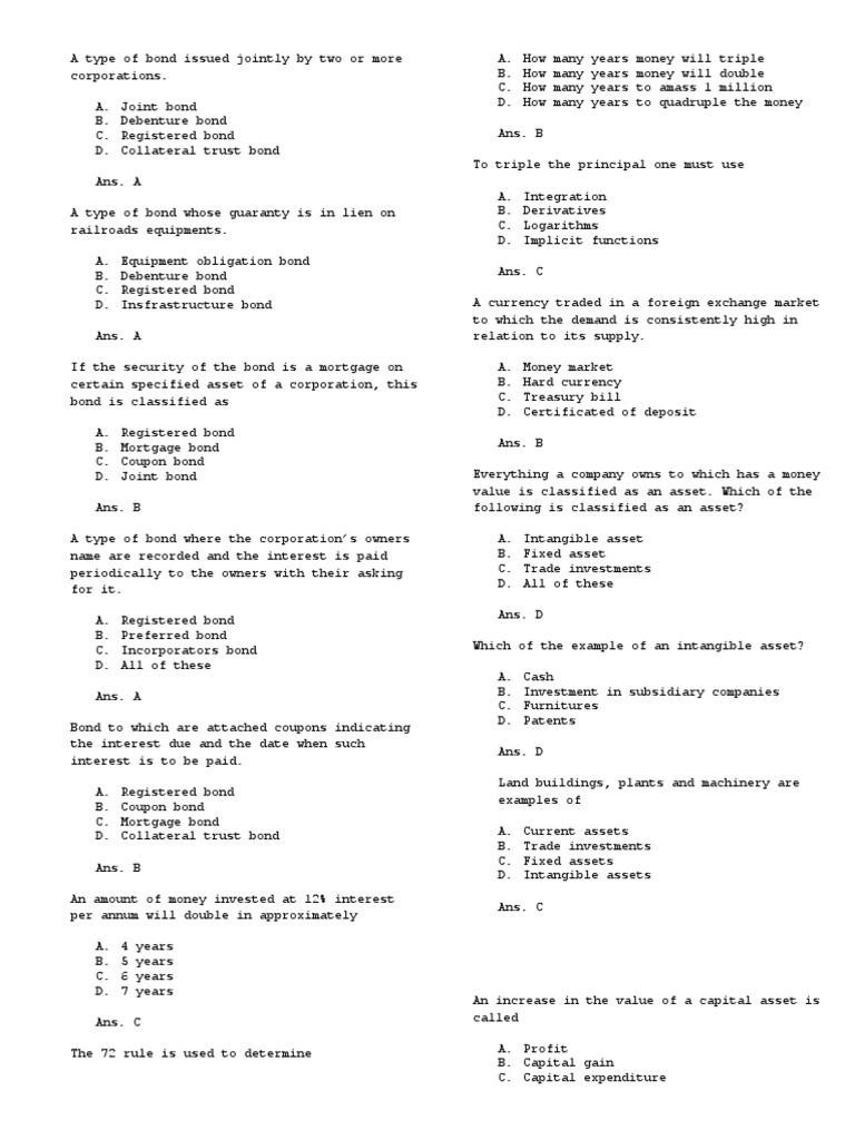 Other Reviewer | PDF | Bonds (Finance) | Interest
