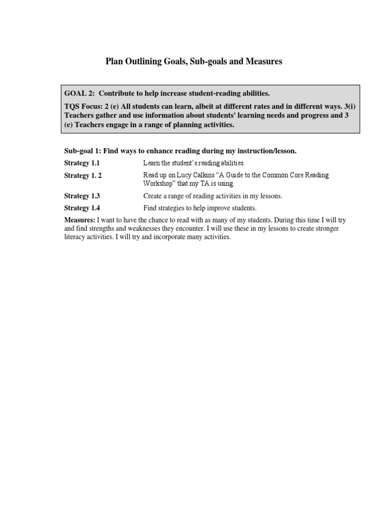 ps1 Growth Plan | PDF