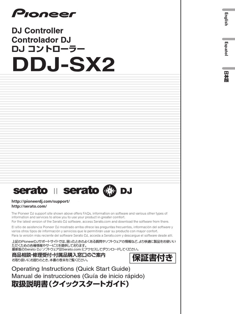 DDJ SX2 Español | PDF | Installation (Computer Programs) | 64 Bit Computing