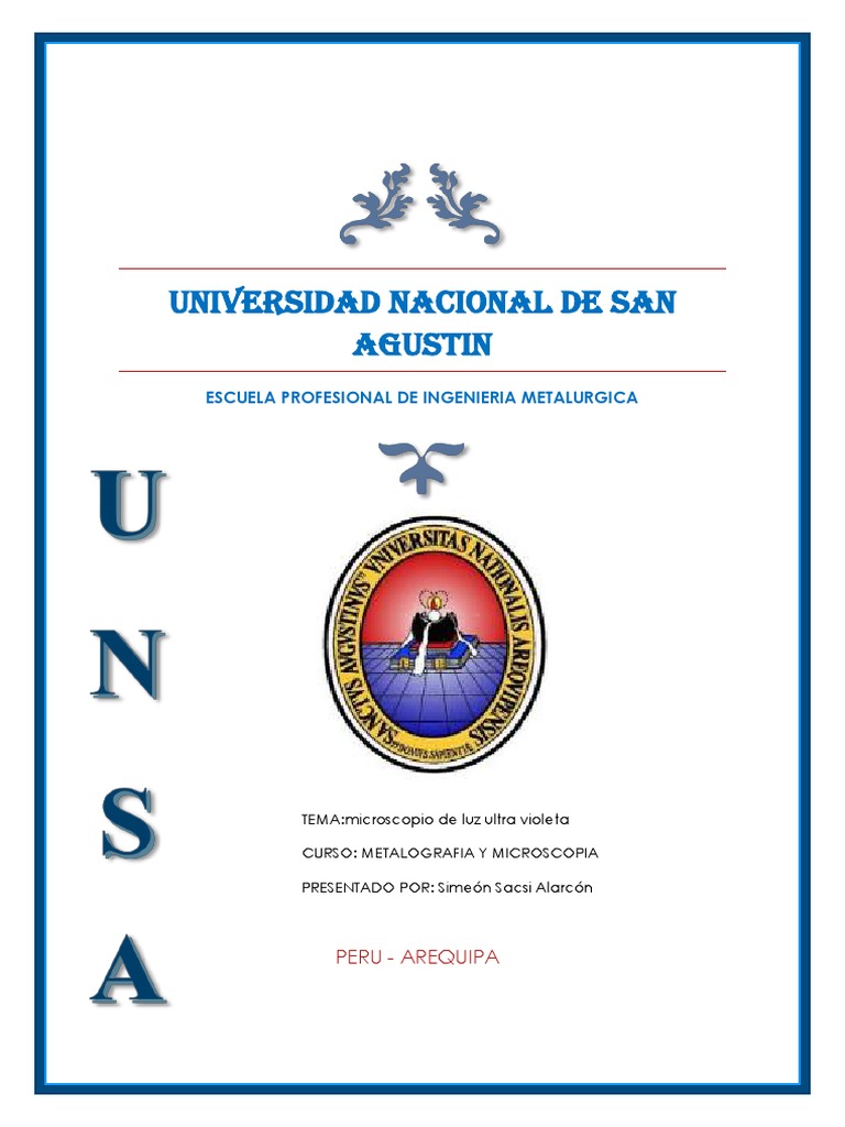 Microscopio de Luz Ultravioleta: Aplicaciones y Ventajas | PDF ...
