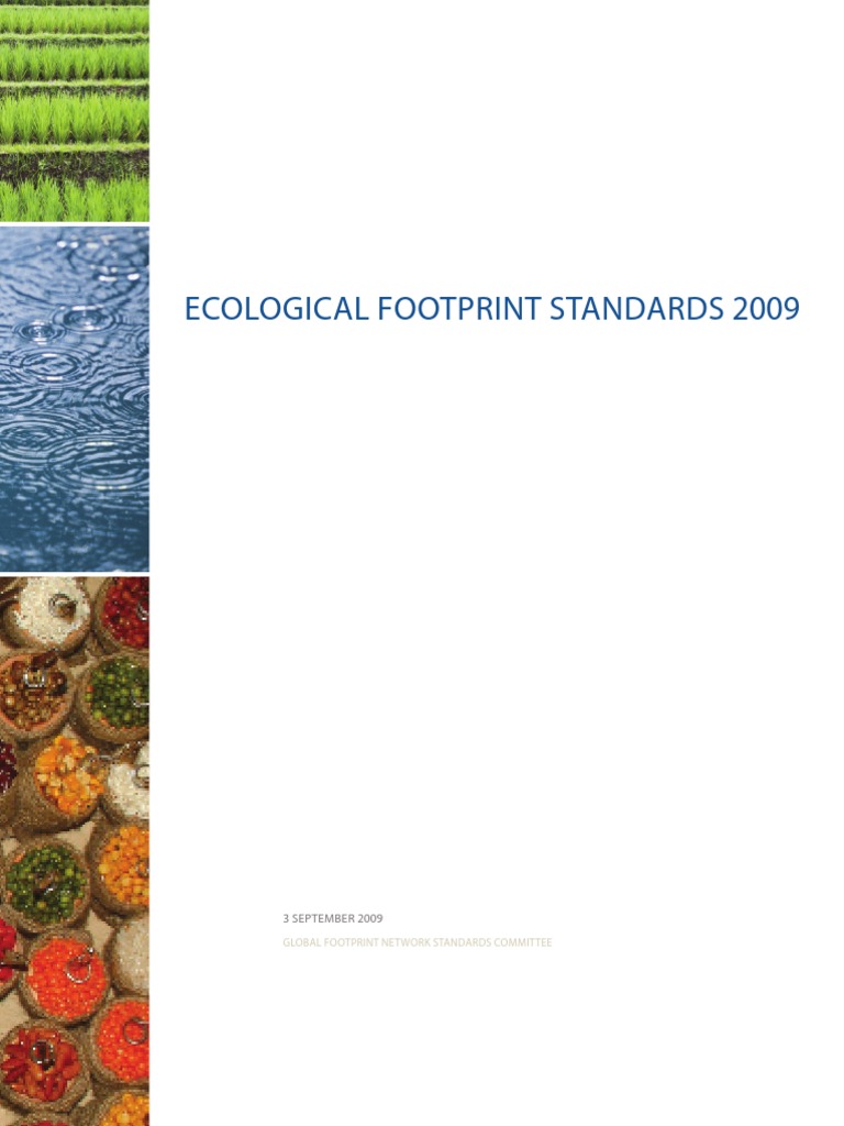 Ecological Footprint Standards 2009 | PDF | Life Cycle Assessment | Input–Output Model