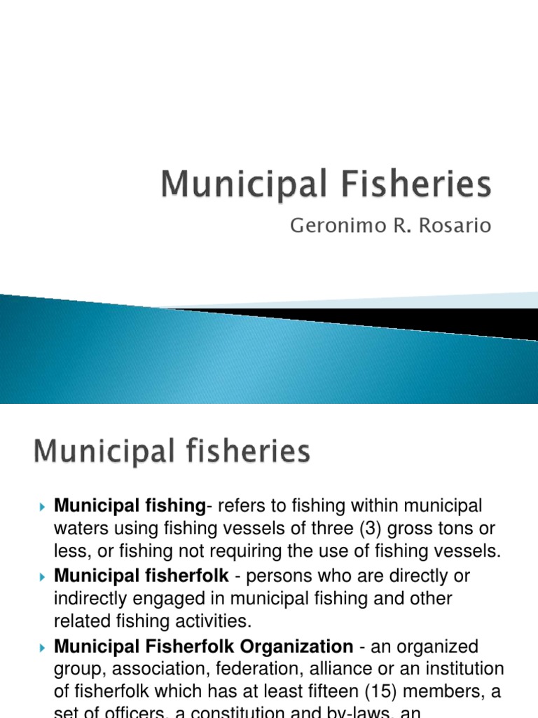 Municipal Fisheries | Download Free PDF | Fishing Tackle | Fish