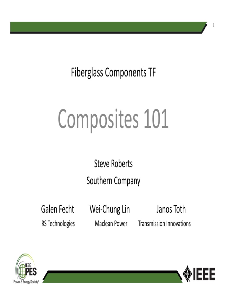 Composite Components 101 Presentation | PDF | Composite Material ...
