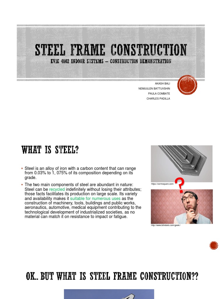 Steel Frame Construction | PDF | Structural Steel | Steel