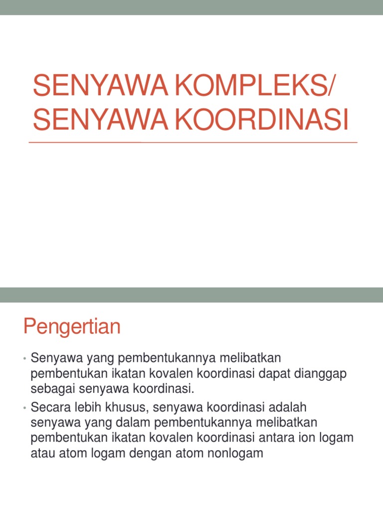 2 - Atom Pusat Dan Ligan | PDF