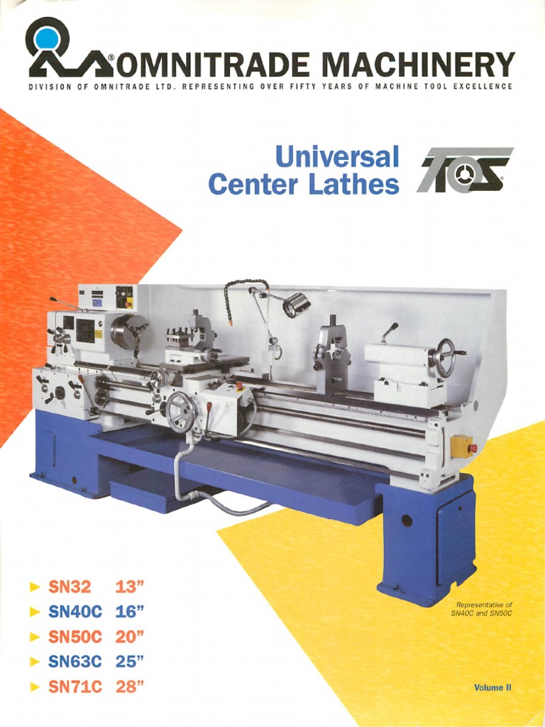 Tos SN 32 40 50 63 71 C Models PDF | PDF