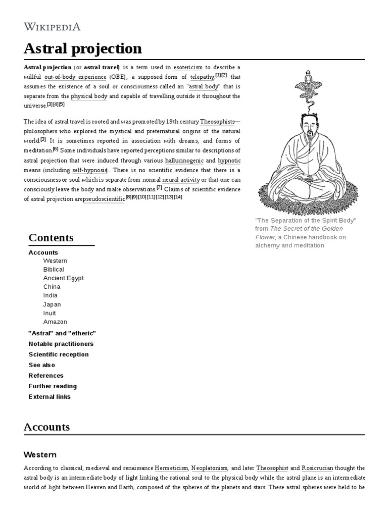 Astral Projection | PDF | Astral Projection | Paranormal