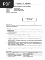 Laporan Kinerja KASUBAG UMUM KEPEGAWAIAN | PDF