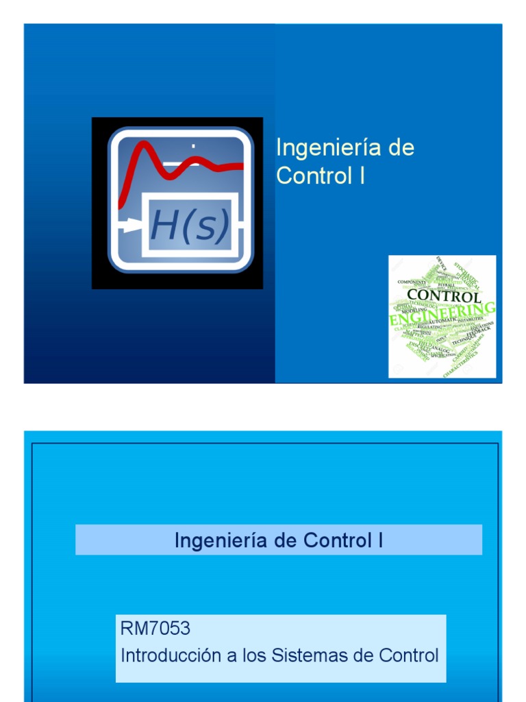 Control I Diseño de Controladores | PDF | Sistema de control ...