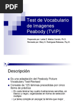 Test de Vocabulario de Imágenes PEABODY (PPVT-III | Creatividad ...