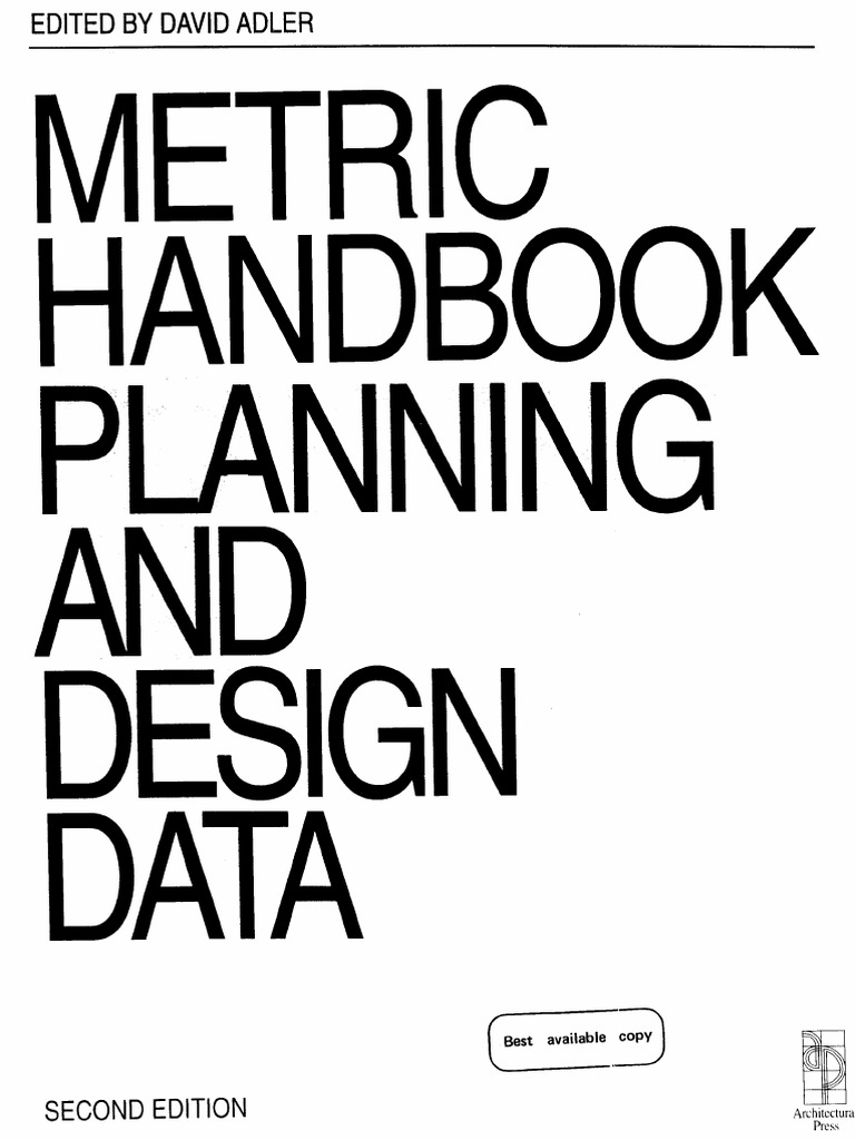 New Metric Handbook | PDF