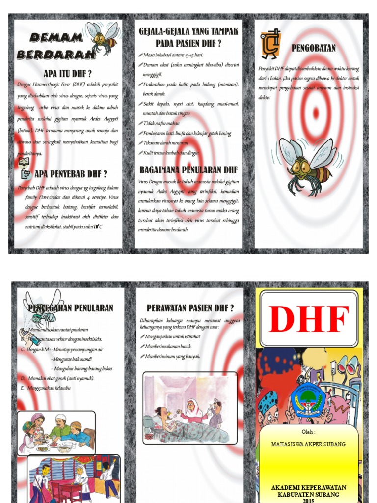Leaflet DHF Jadi | PDF