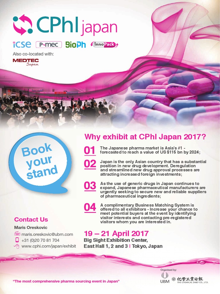 CPhI Japan Information | PDF | Pharmaceutical Drug | Clinical Trial
