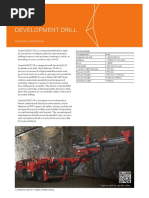 DD422iE Development Drill: Technical Specification | PDF