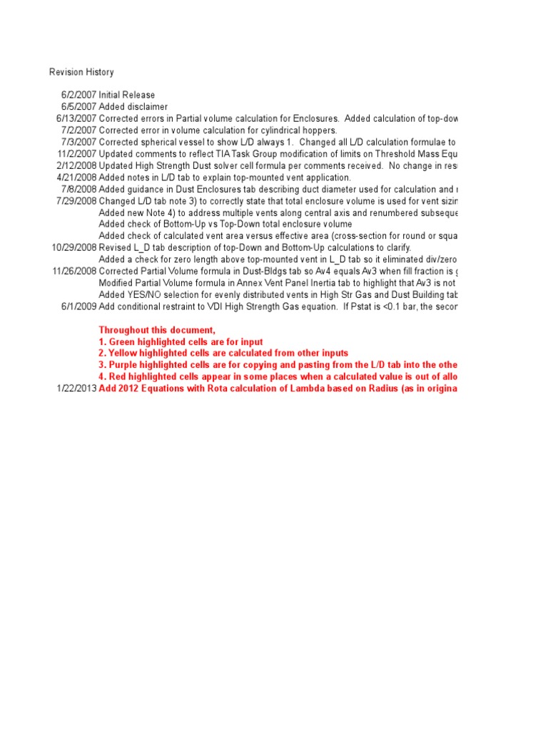 NFPA 68 2012 Revised 20130122 1 | PDF | Volume | Density