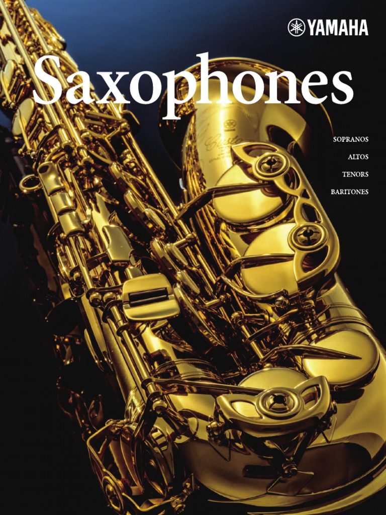 Saxophones Eu W252R2 | PDF | Saxophone | Tenor Saxophone