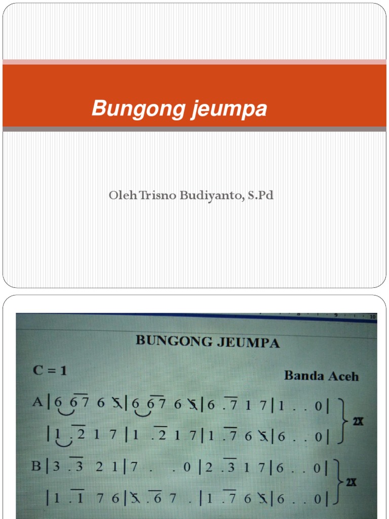 Bungong Jeumpa | PDF