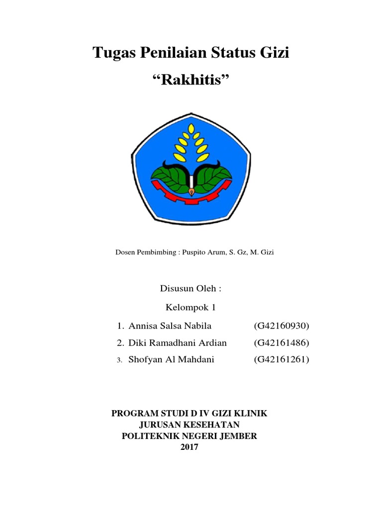 Gangguan Muskulosekeletal Rakhitis | PDF | Kesehatan Holistik