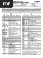 Trolley Maintenance Check Sheet | PDF