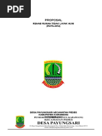 Contoh Proposal Pengajuan Rumah Tidak Layak Huni | PDF