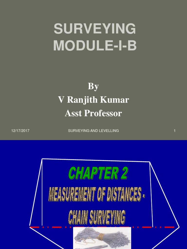 Chain Surveying | PDF | Surveying | Perpendicular