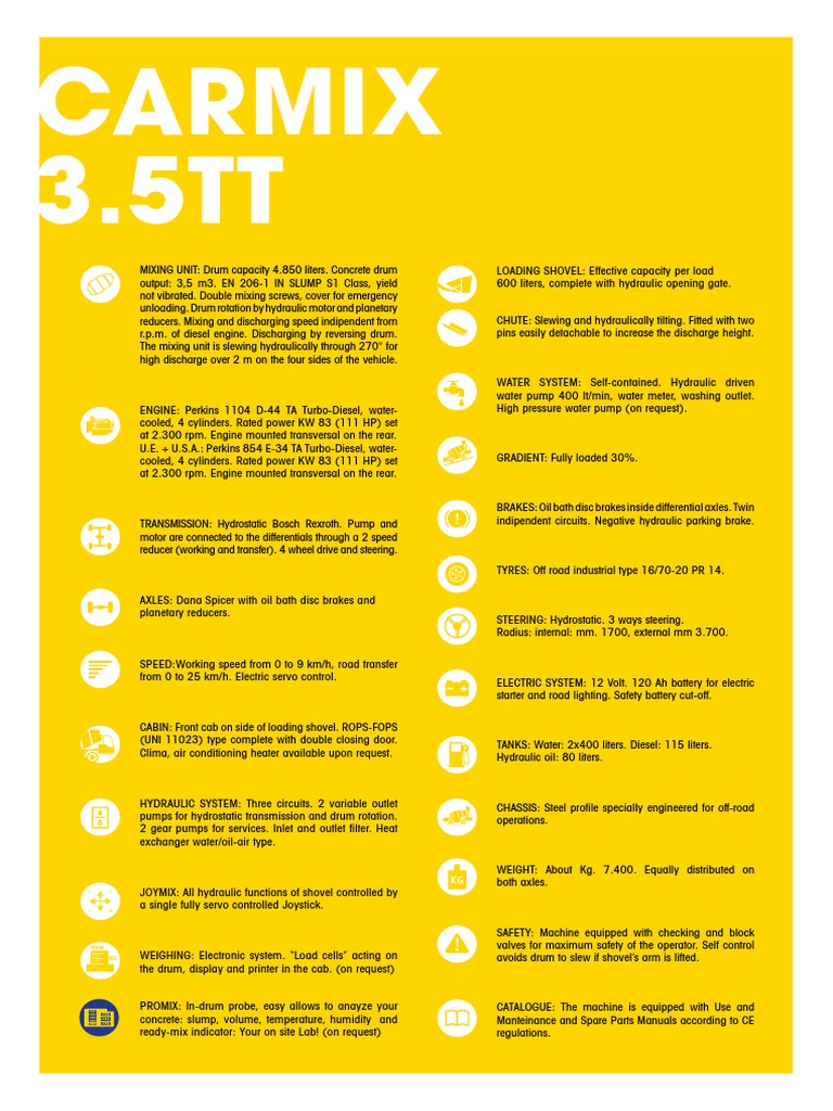 Carmix - 3 5TT | PDF | Engines | Transmission (Mechanics)