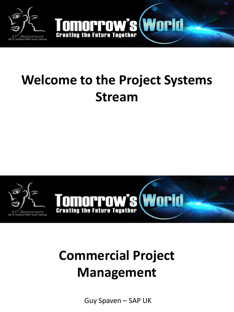 SAP Commercial Project Management Overview | PDF | Embedded System ...