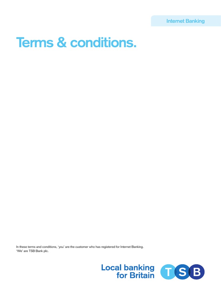TSB Internet Banking | PDF | Mobile App | Android (Operating System)