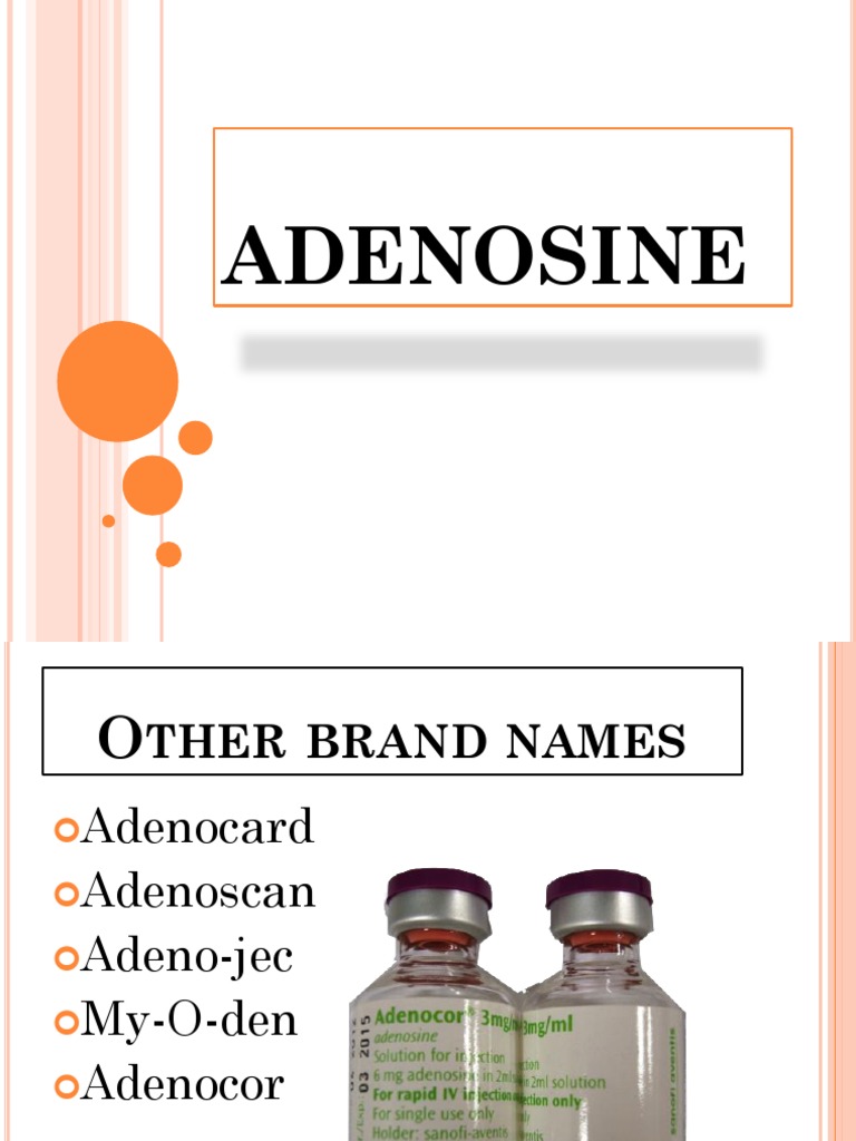 adenosine | Cardiology | Drugs