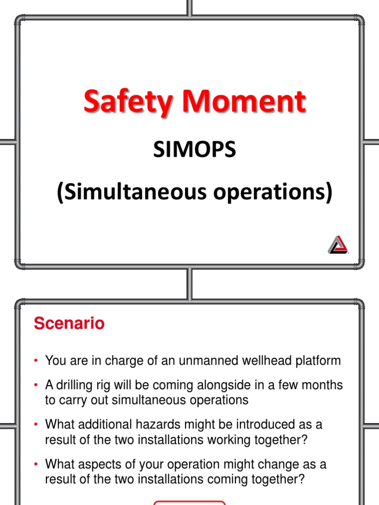 Safety Moment - SIMOPS Gas Venting | PDF | Hazards | Prevention