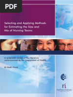 NHpPD Staffing Calculation Guide | PDF | Public Services | Social Programs