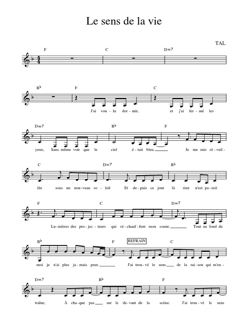 Tal Le Sens de La Vie | PDF | Loisirs
